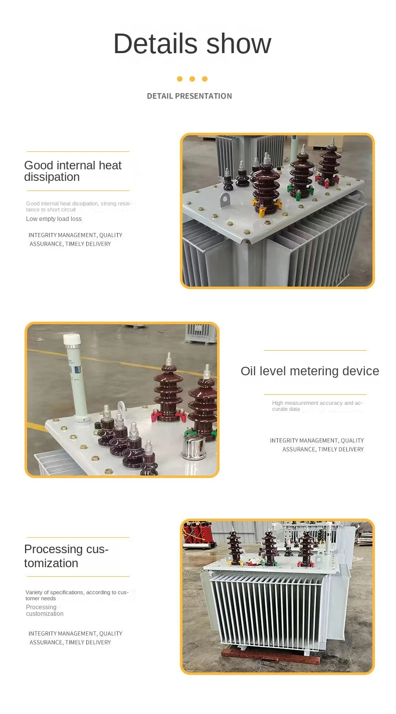 200KVA 11KV 13.8KV 33KV to 400V Three Phase Pole Mounted Power ...