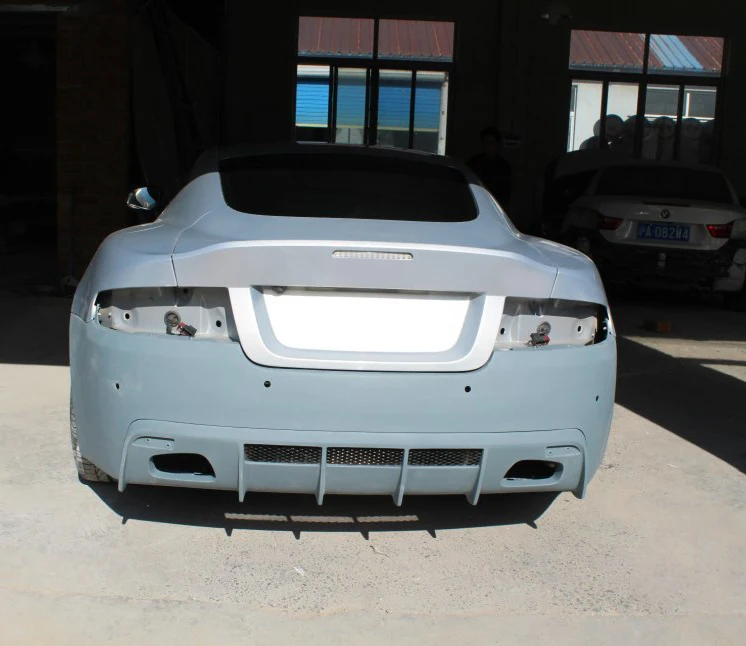 For Aston Db9 Conversion Body Kit Ms Facelift Front Bumper Side Skirts ...