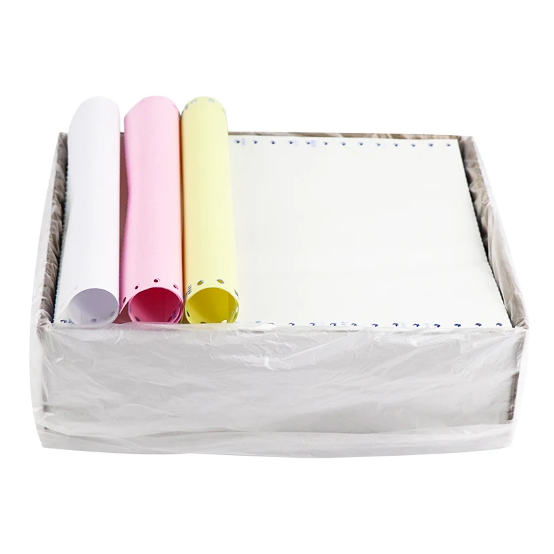 Premium 9.5"x11" Carbonless Continuous Computer Paper 3ply,1000pages ...