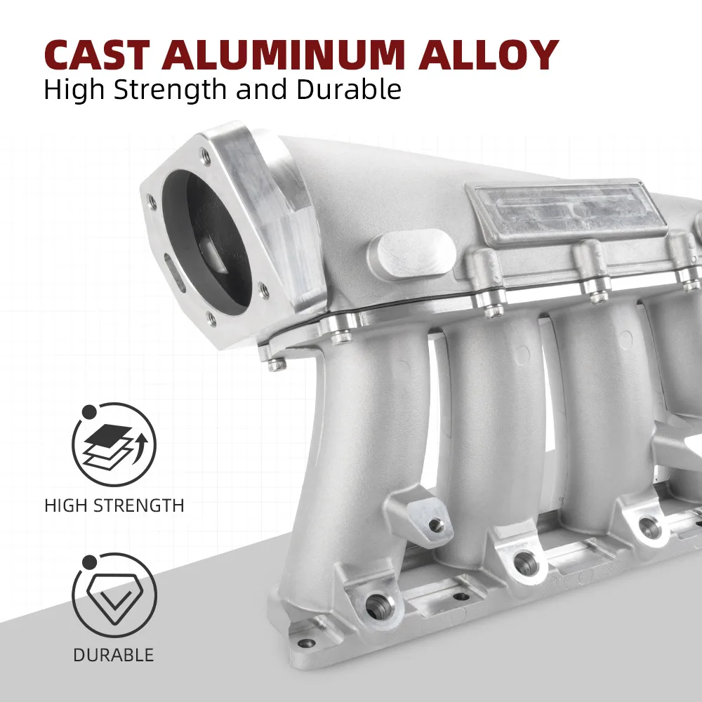 Car Modification Split Intake Manifold 360mm with Bolts & Gaskets for K ...