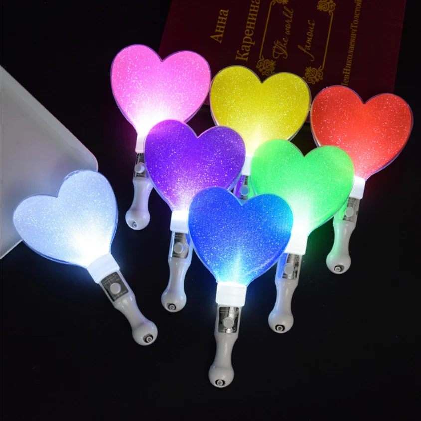 Multifunction Concert Wand Cheering Led Flash Light Up Stick Party Rgb ...