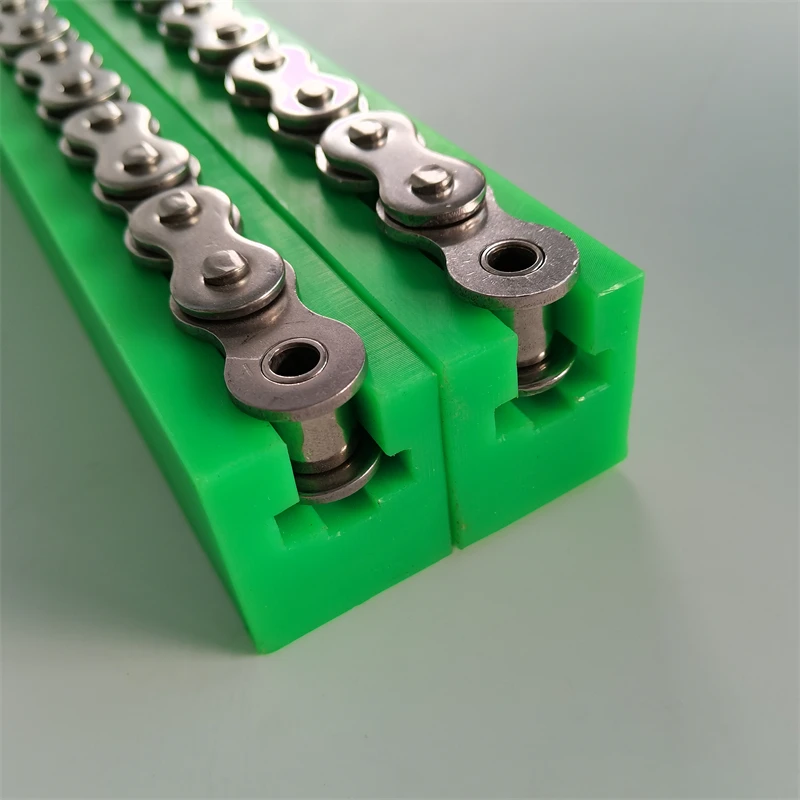 Customized Cnc Conveyor Side Guide Chain Rail Nylon Uhmwpe Plastic ...