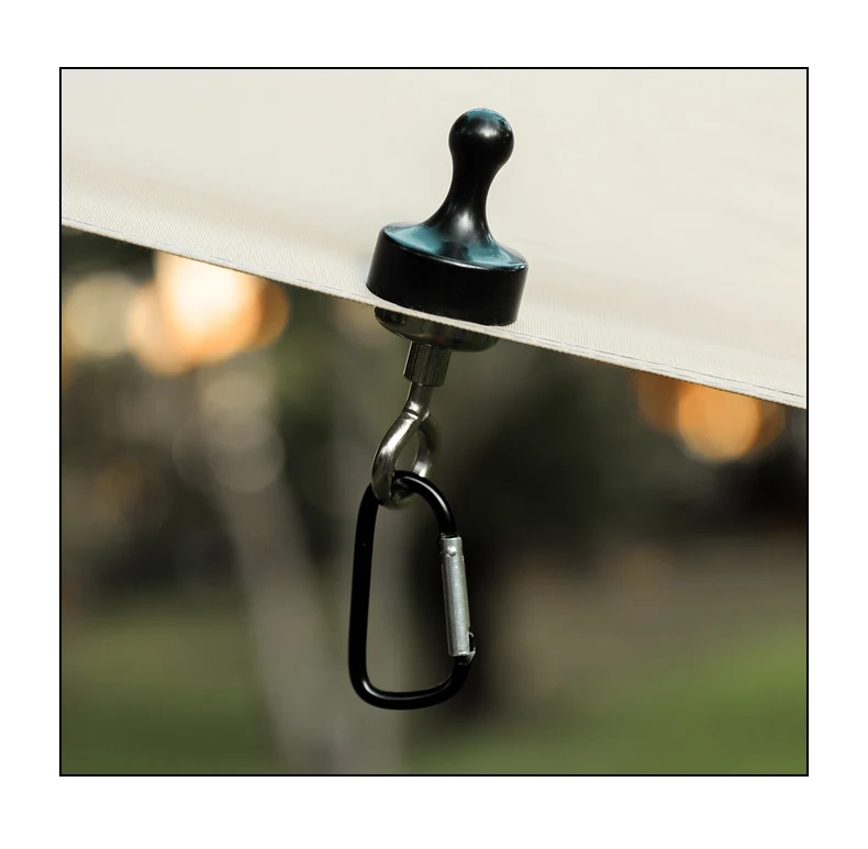 Outdoor Tent Canopy Magnetic Suction Hook Hanger Magnet Stone Camping ...
