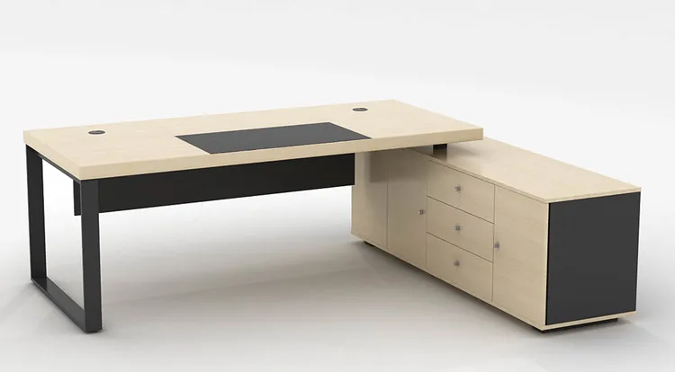 Fancy Wooden Laminate Plywood L Shape Office Computer Desk - Buy L ...