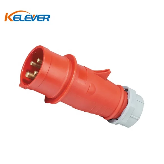 4pin 32a Cee/iec Industrial Plug & Socket - IP67 Protection