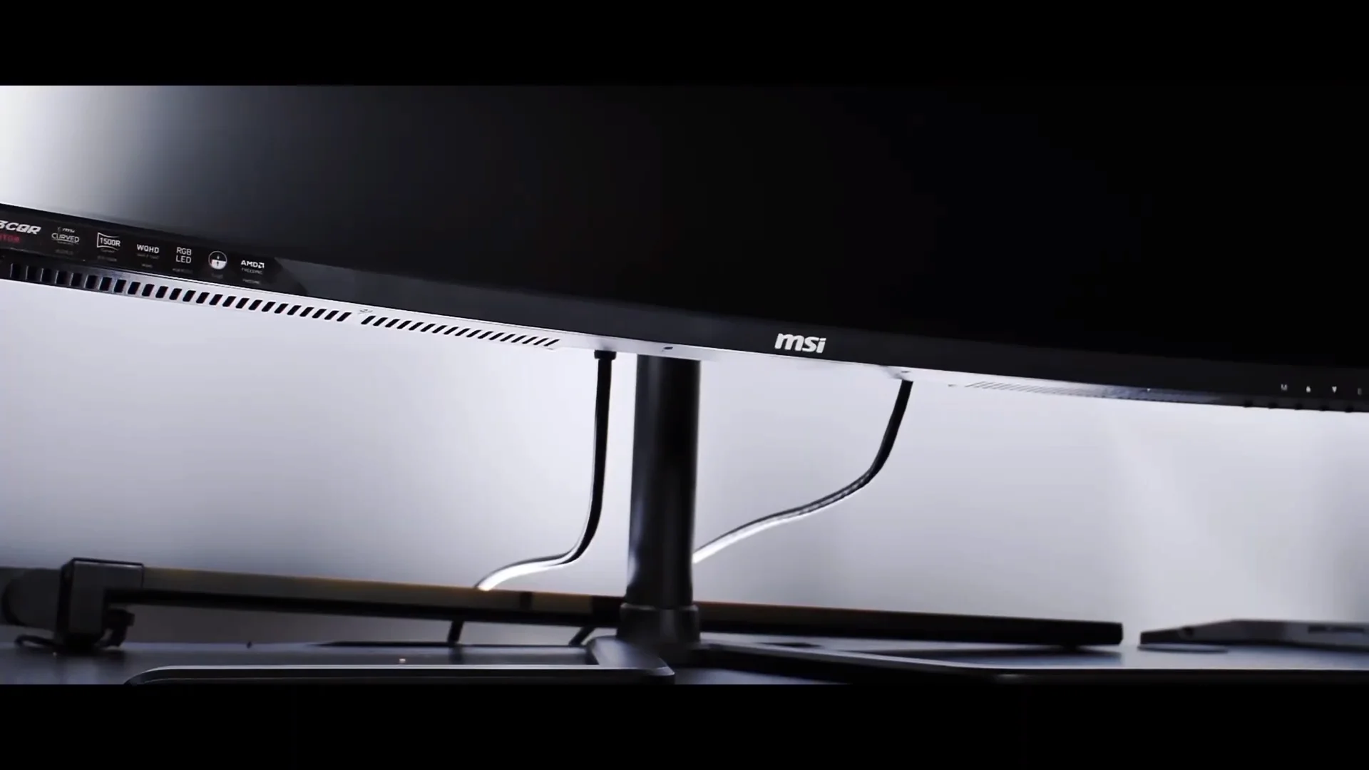 Msi Pag343cqr Gebogener Gaming-monitor Mit 34 Zoll 1500r 350 Nits Va ...