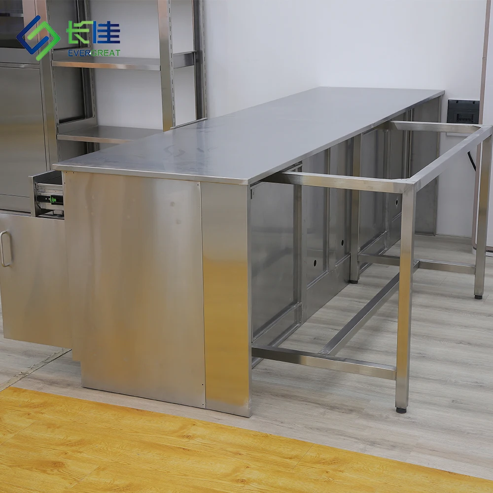 Stainless Steel Lab Bench - Durable & Versatile