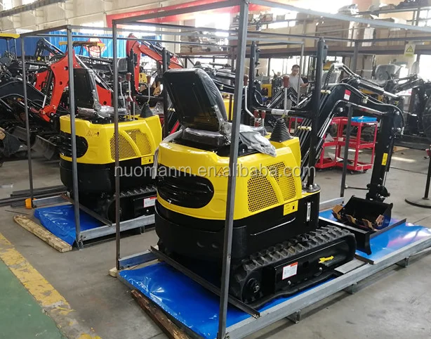 Nuoman Mini Excavator: Compact 1 Ton Crawler Excavator with Diesel Engine for Versatile Earth ...