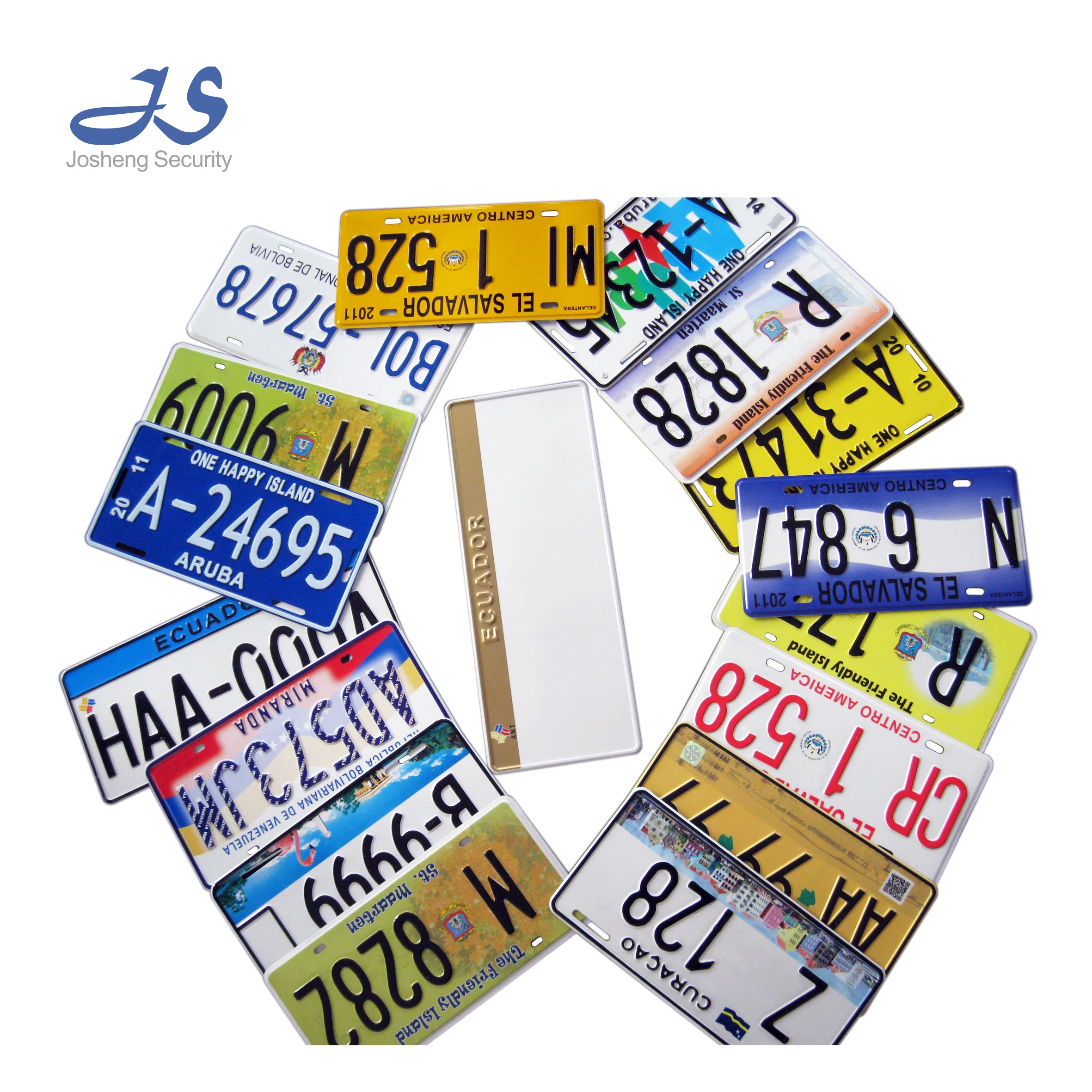 Reflective Car Number Plate,License Plates Aluminium Embossed ...