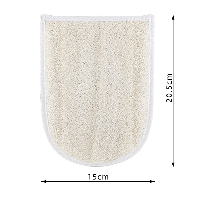 Loofah Flat Mouth Bath Clean skin Exfoliating bath products Naturally ...