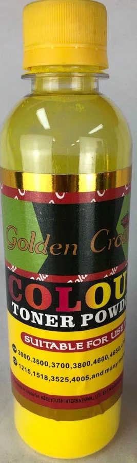 Universal Compatible Refill Colour Gold Crown Toner Powder For Hp 1215 ...