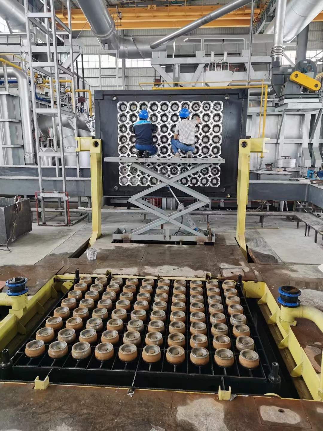 Aluminium Automatic Log Billet Casting Furnace - 10 Tons