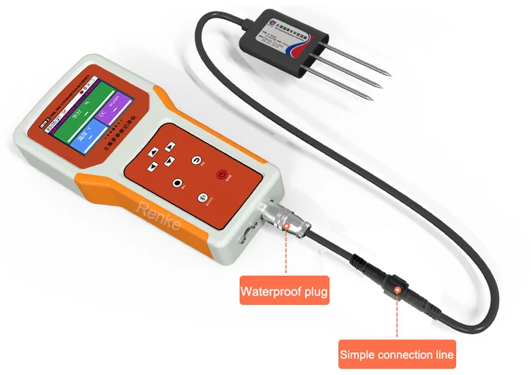 Agriculture Soil Npk/ph/ec Analyzer Moisture Nutrient Sensor 7in 1 Soil ...