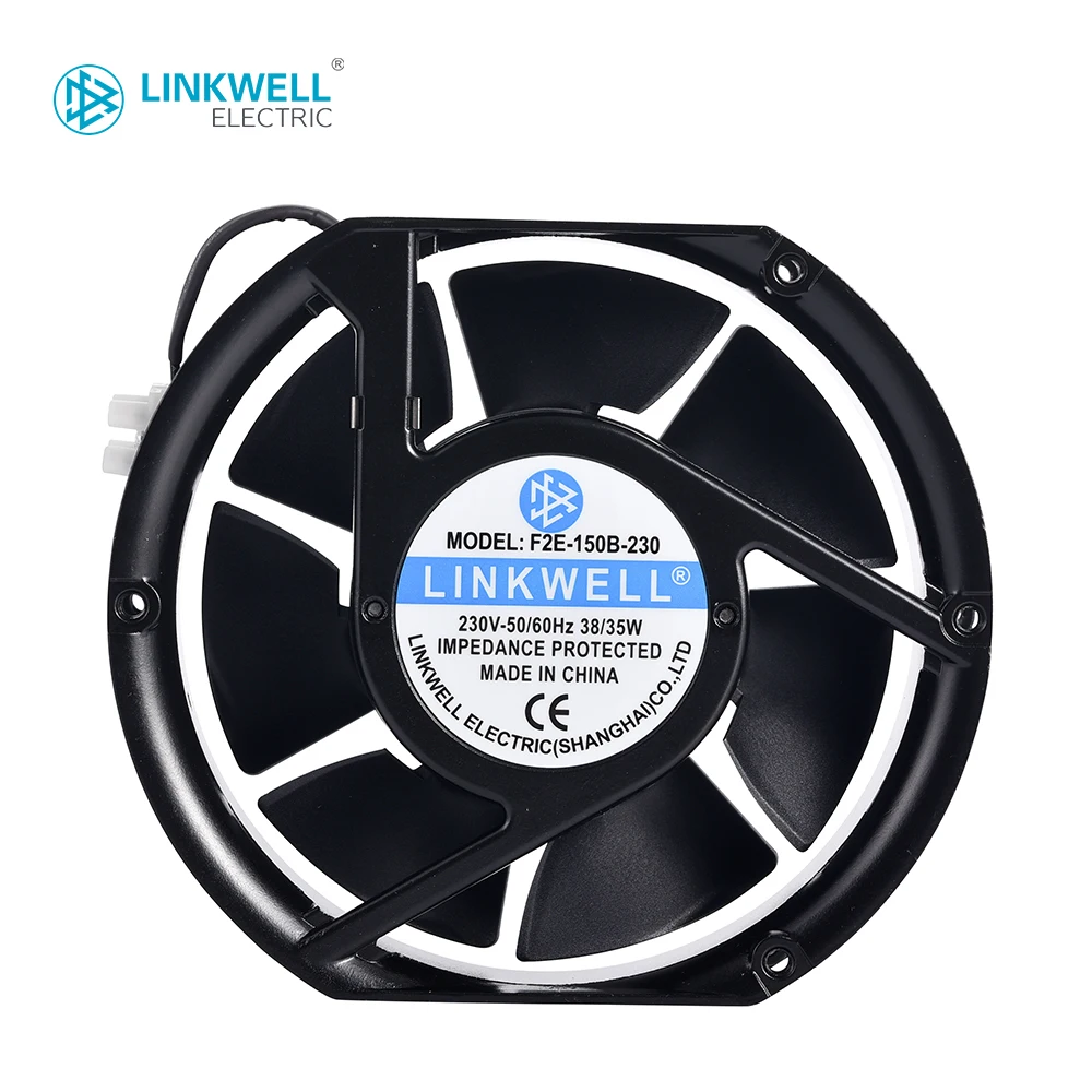 CE Approved 172x150x51mm Cabinet Cooling Fan Ball Bearing or Sleeve ...