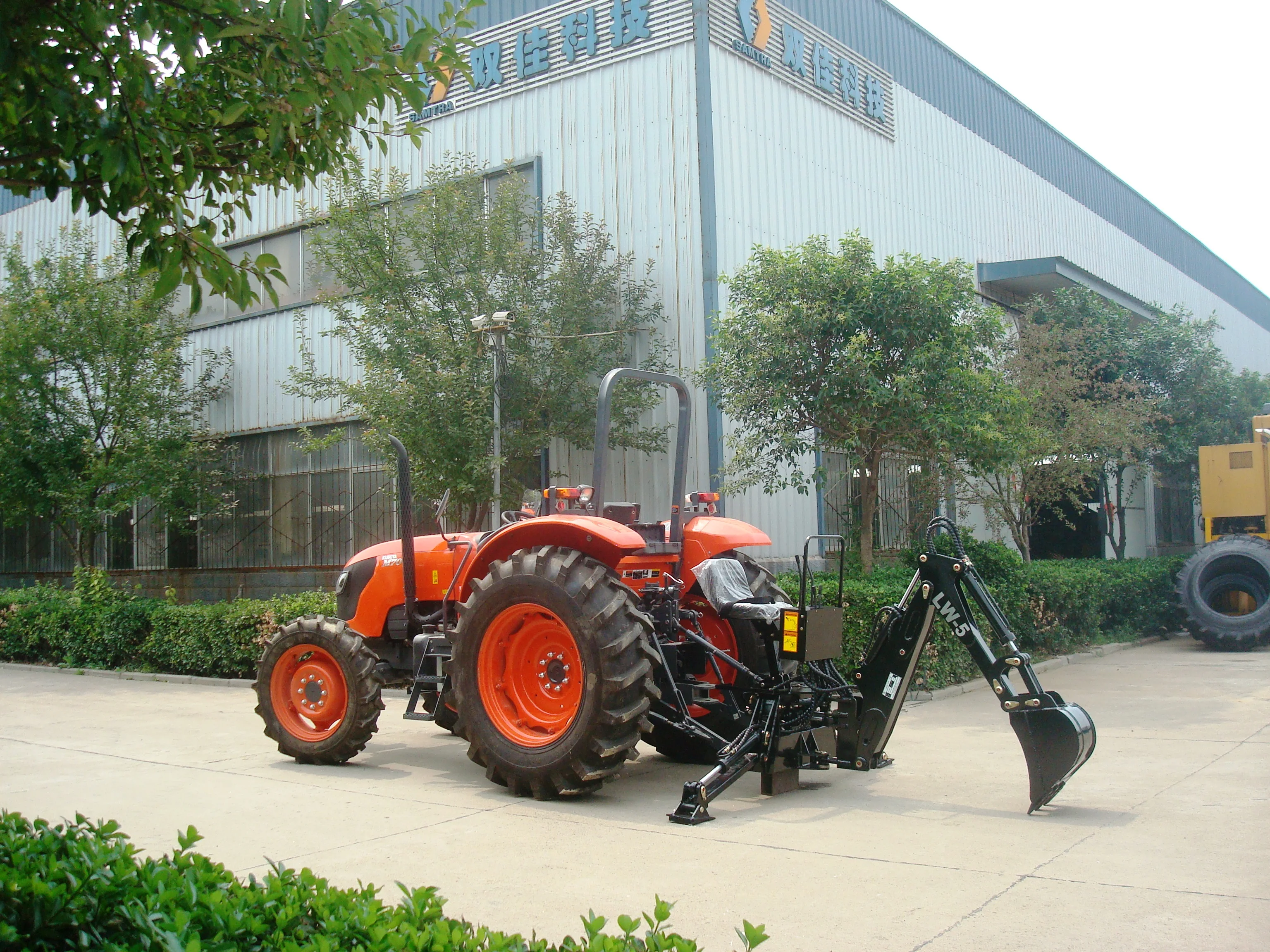 Small Lovol Tractor 3 Point Backhoe Attachment,Backhoe For Tractor ...