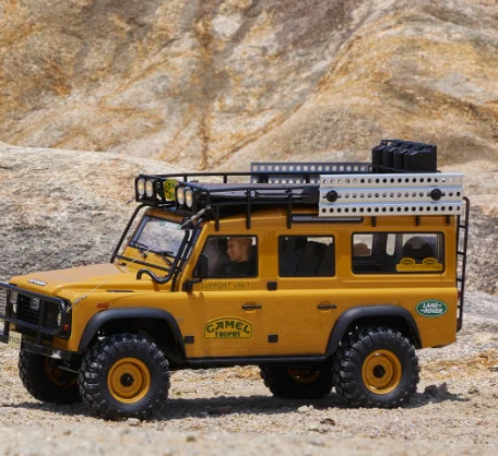FMS 1/10 Land Rover Defender RS Yellow - Remote Control Car