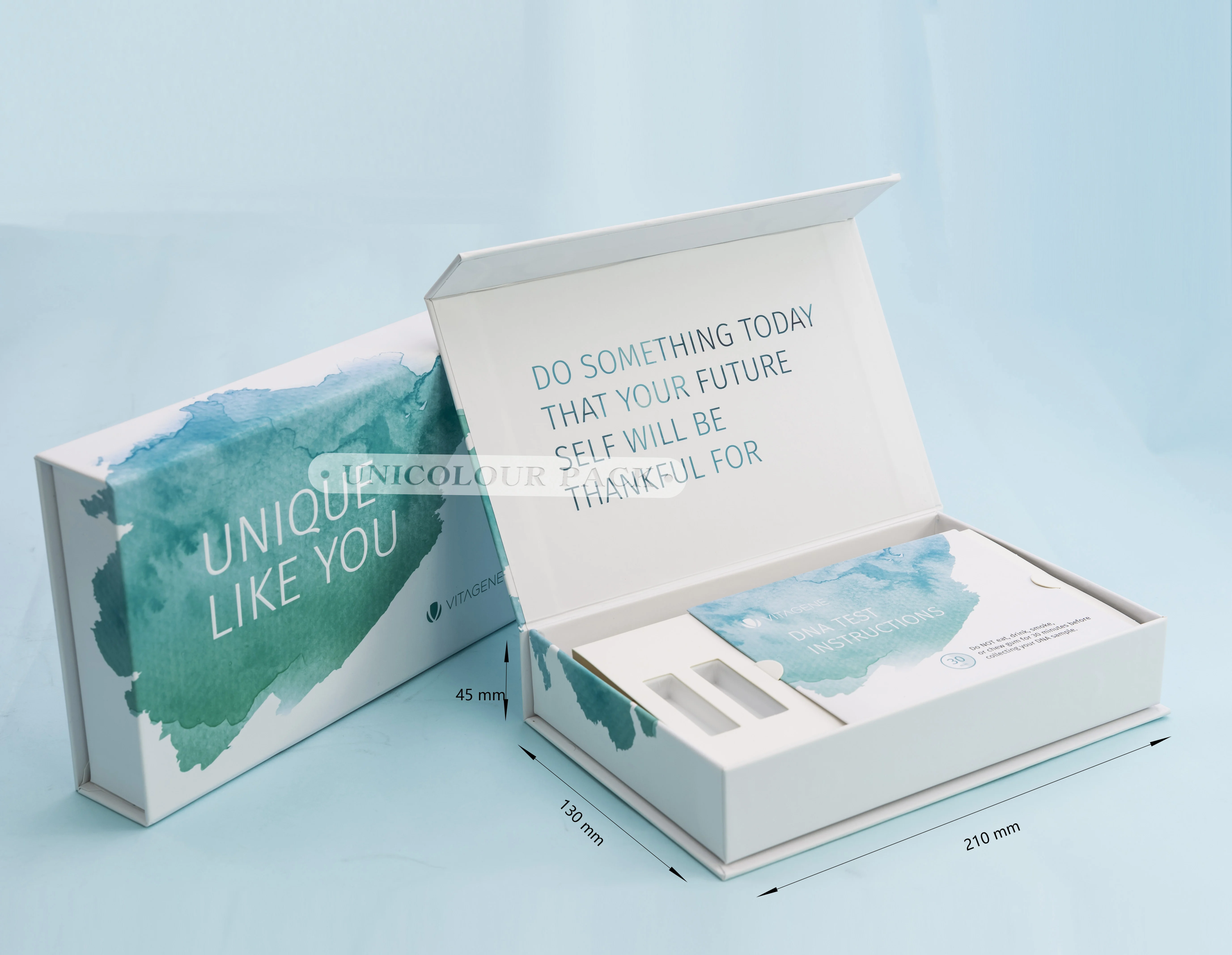 Custom Medical Packaging Boxes Foam Insert Gene Dna Kit Box - Buy Dna ...