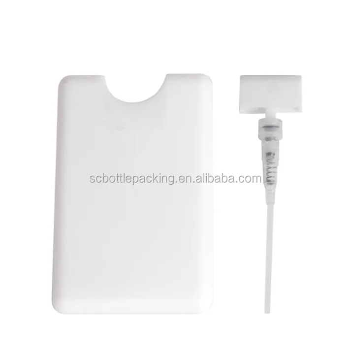 38ml/45ml Flat Spray Bottle Credit Card Shape Flat Plastic Pp Pocket ...