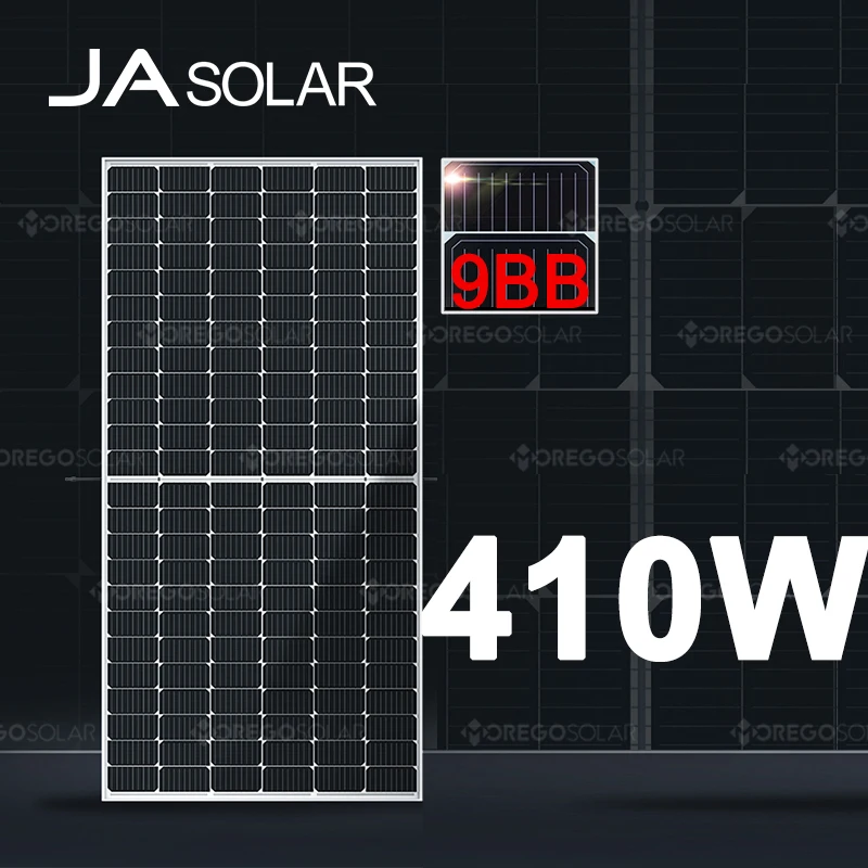 Ja Solar Panel Half Cell 9bb Solar Cells Solar Panel Mono 400 Watt 405w ...