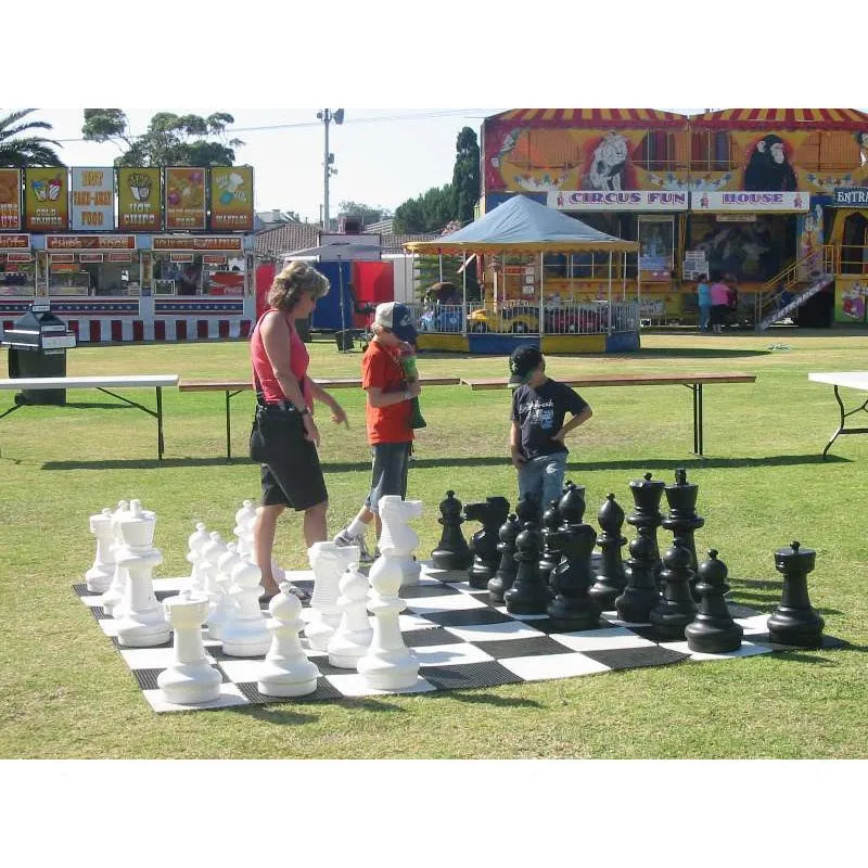 Outdoor Chess Sets - Oversized and Durable Game Pieces