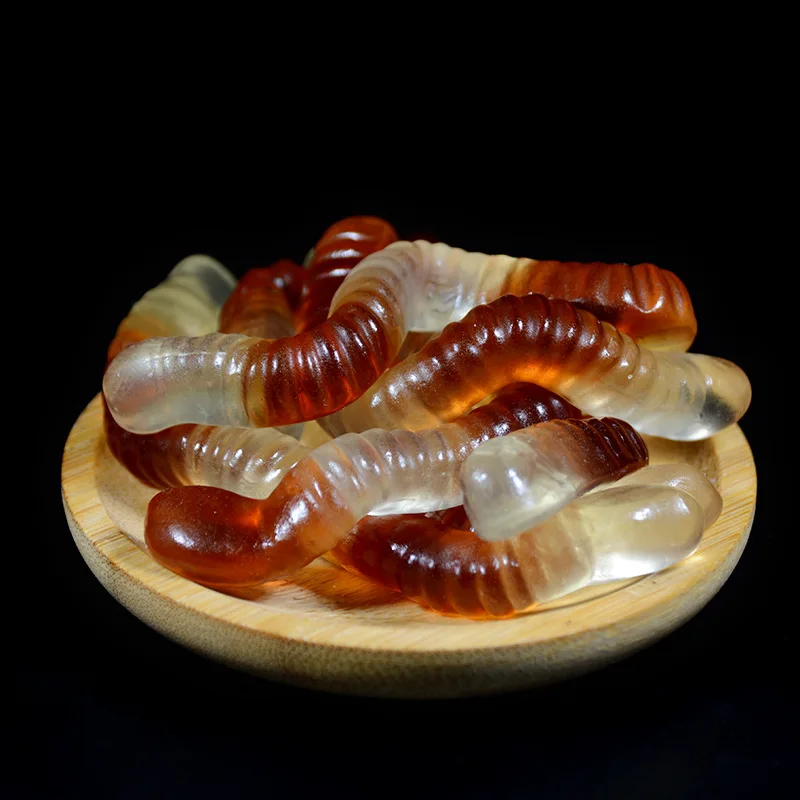 Halal Mexican Candy Soda Flavored Sour Worms Candy Gummy Candy - Buy ...