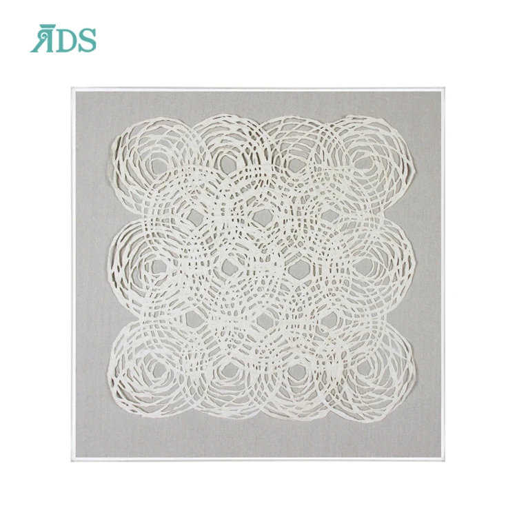 Hot Sale Interior Modern Home Decorations Rice Paper Wall Art - Buy ...