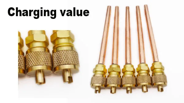 1/4" Copper Charging Valve - High Quality Air Conditioner Spare Parts