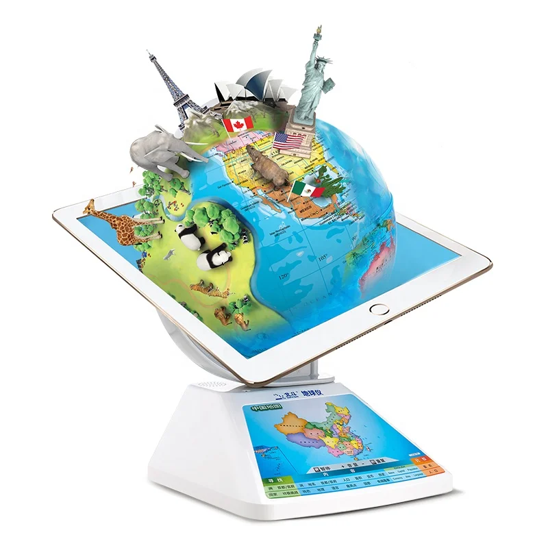 Dipper G2662-ar Robotic Smart Globe And Ar Globe 2 In 1- Interactive ...