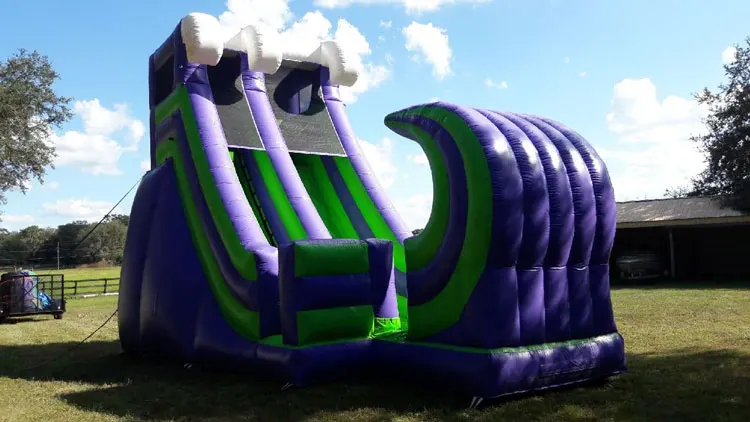 Outdoor Wild Rapids Slides - Inflatable Water Fun for Adults