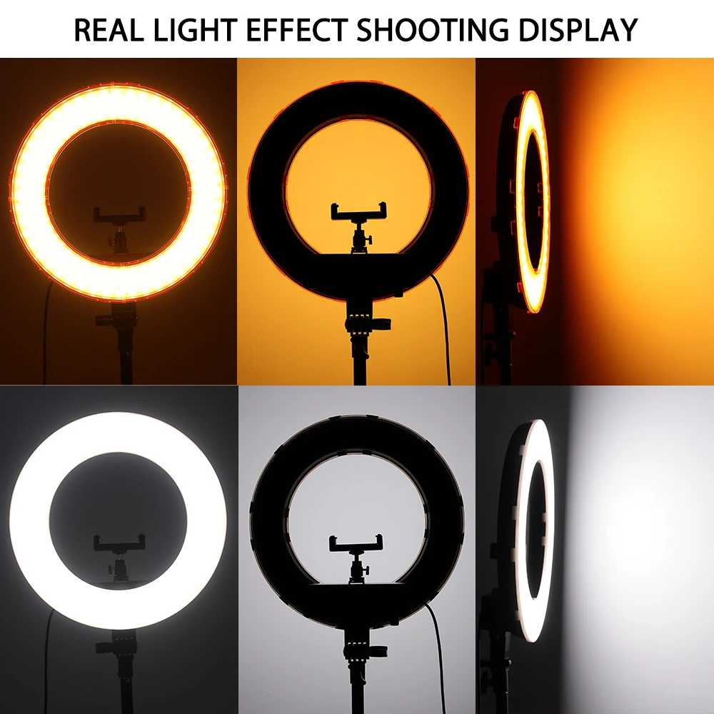 Makeup 12 Inch High Quality Beauty Slefie Support Ring Light 30cm Video ...