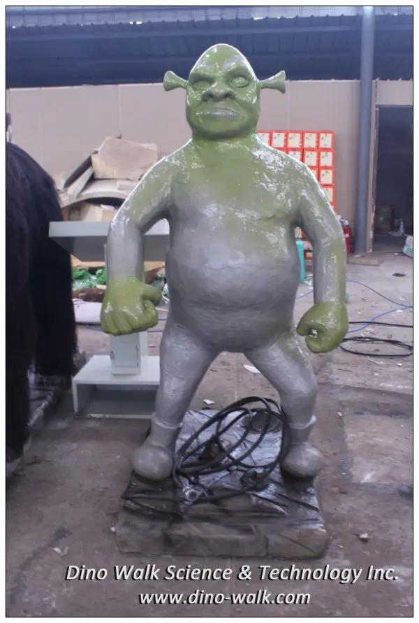 Dino0240 Animatronic De Dibujos Animados Shrek 1,5 M De Alto - Buy ...
