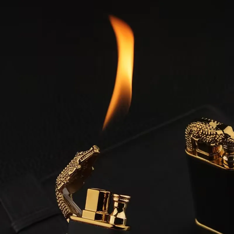 Party Night-glowing Novelty Dragon Torch Jet Cigarette Lighter ...