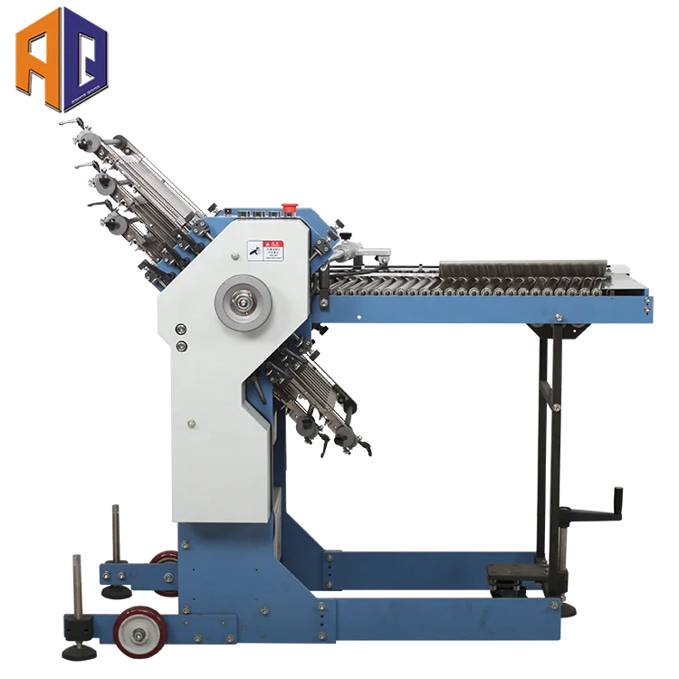 Economic Brochure Folding Machine - Zigzag Fold Paper Folder