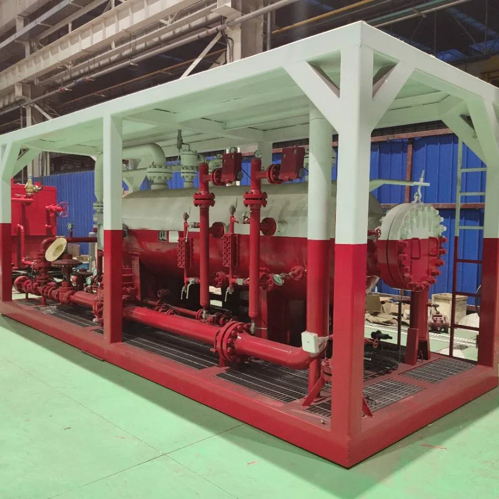 Oil and Gas Operation Free Water Knockout FWKO 3 Phase Separator