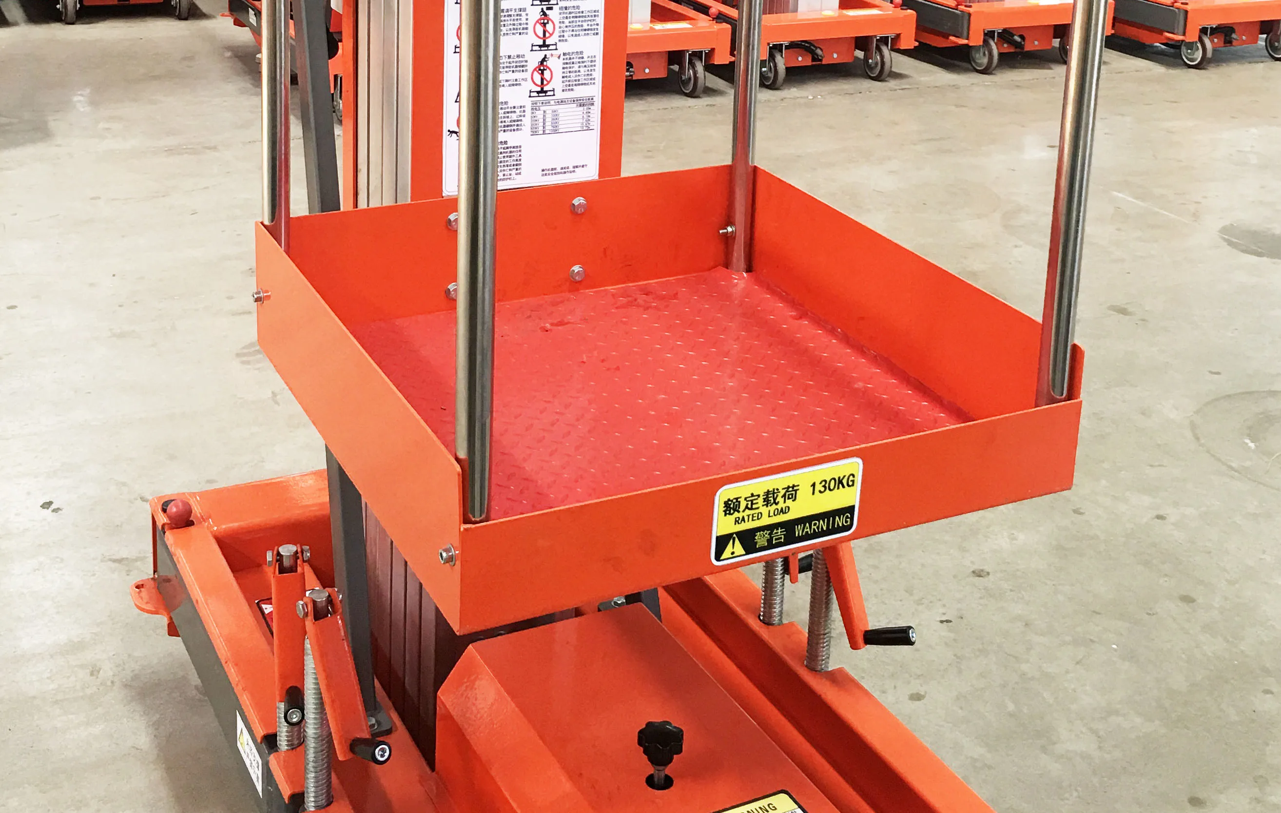 Small Hydraulic Lift Telescopic Lift Aluminum Alloy Lifting Platform ...