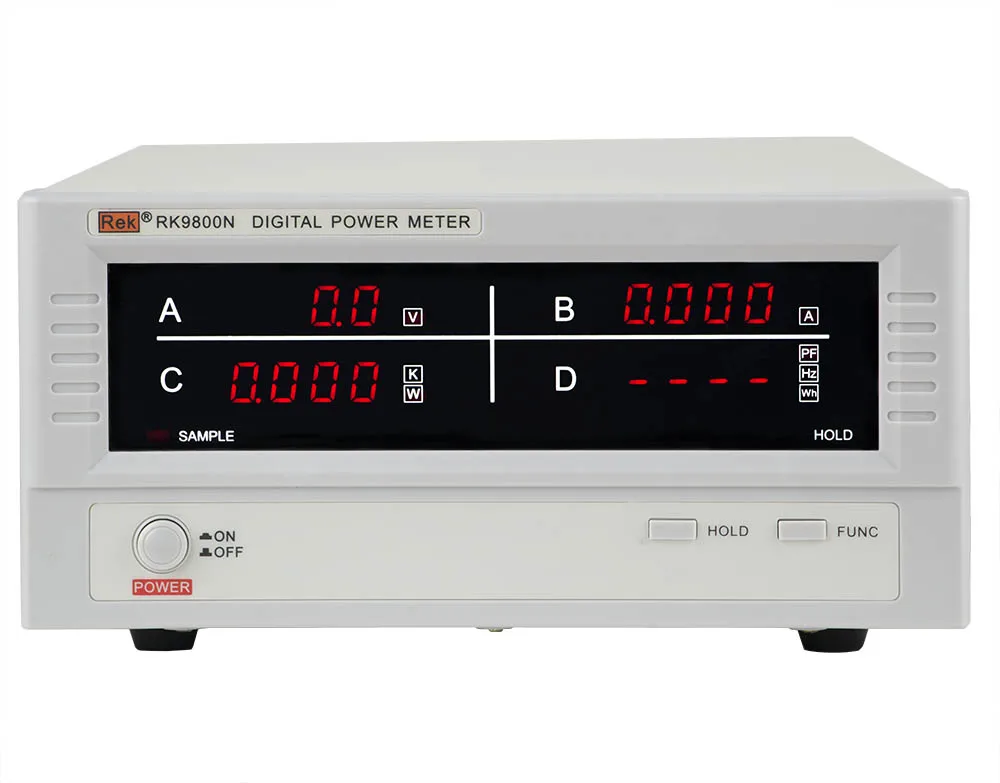 AC Power Factor Meter RK9800N - Accurate Digital Watt Meter