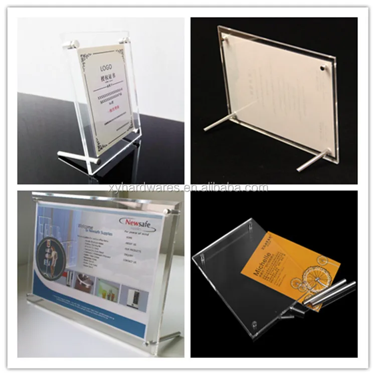 Photo Frame Screw Stand - Stylish Acrylic Frame Hardware