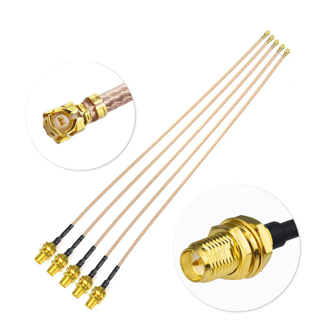 Cable Sma Rp-sma,Conector De Mampara A Ufl/u.fl/ipx/ipex Rg178,Cable ...