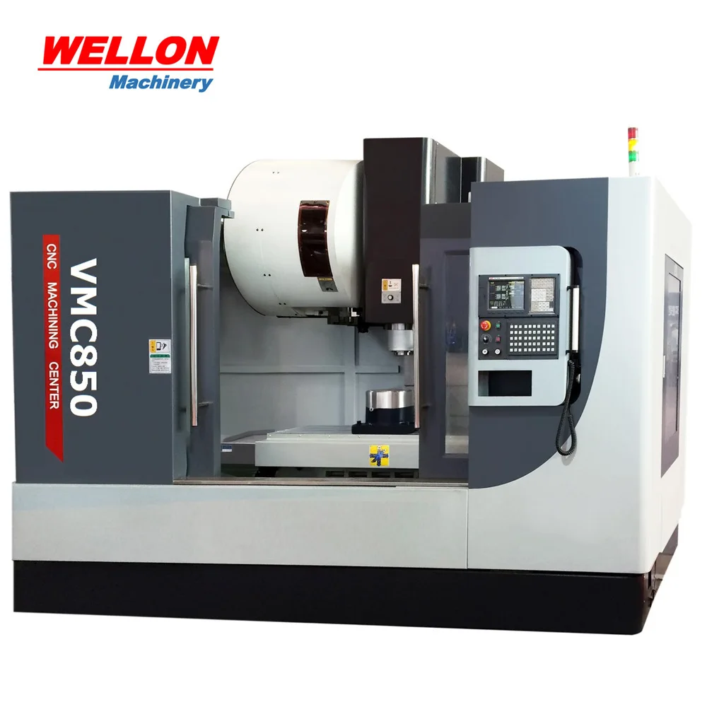 High-accuracy Vertical Milling Machine X5032 by WELLON