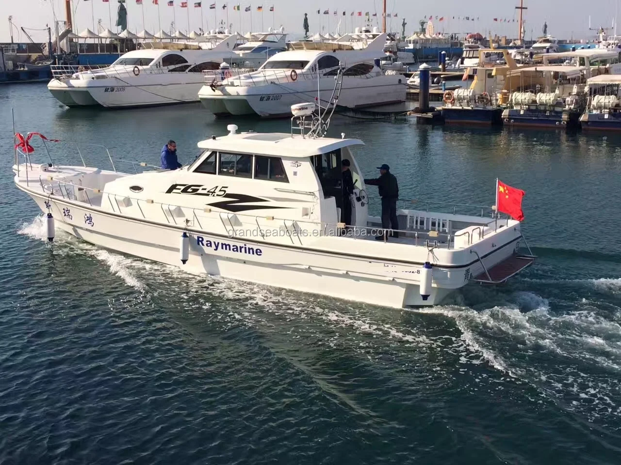 Grandsea Maldives 45ft Fiberglass Offshore Fishing Boat
