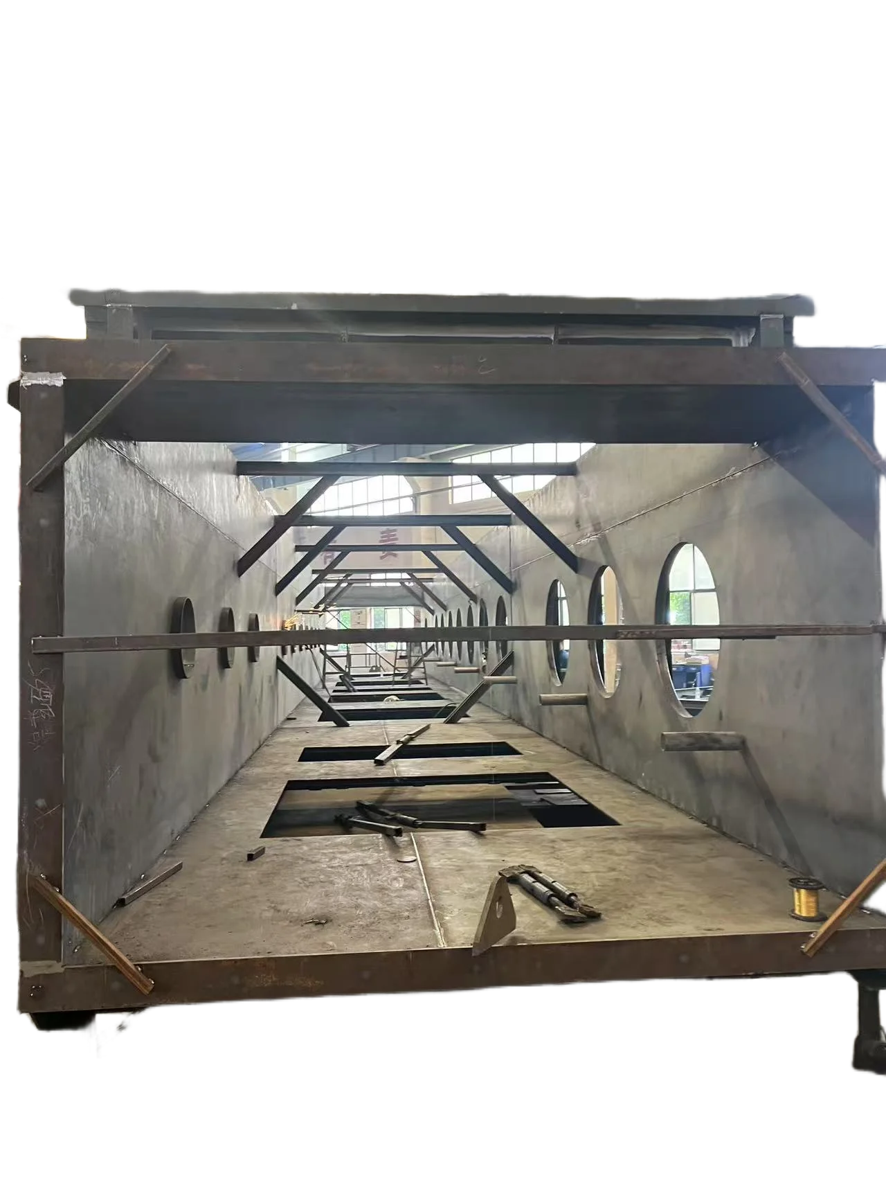 Giant All Metal Nuclear Defense Bunker - Safe Surviving