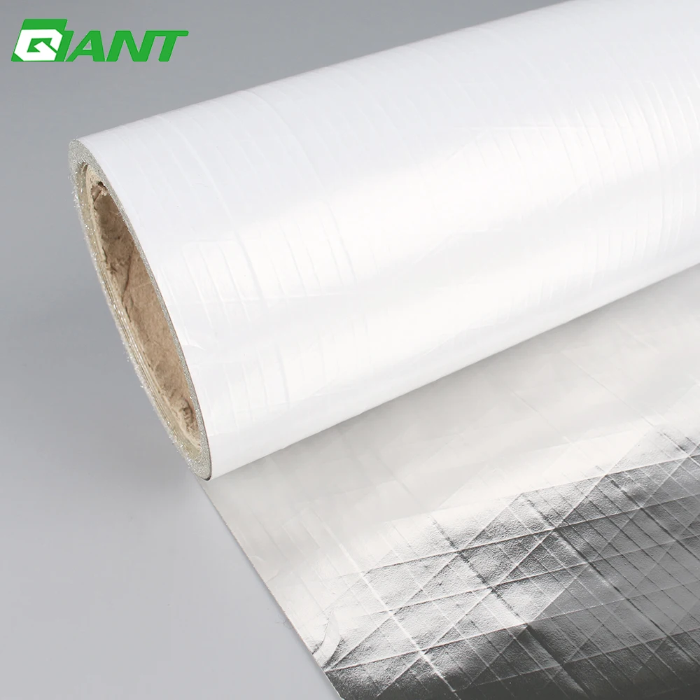 White Color Wmp Roof Insulation Polypropylene Scrim Kraft Paper ...