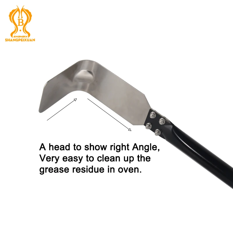 Slag Scraper for Pizza Ovens - Efficient & Durable Tool