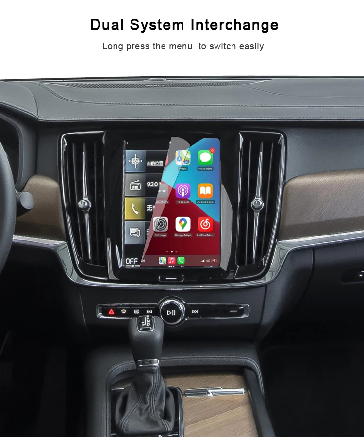Android Auto Interface Wireless Carplay Adapter for VOLVO