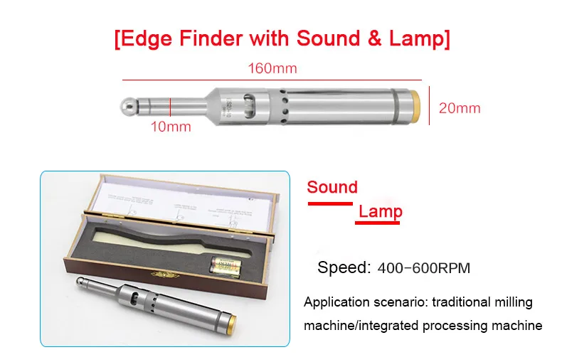 Machine Edge Finder Es20 Edge Finder With Sound And Lamp For Cnc - Buy ...