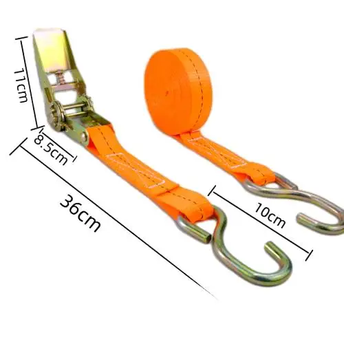 Heavy Duty 2inch 50mm 4400LBs Logistics Strap Tie Down Spring E Fitting ...