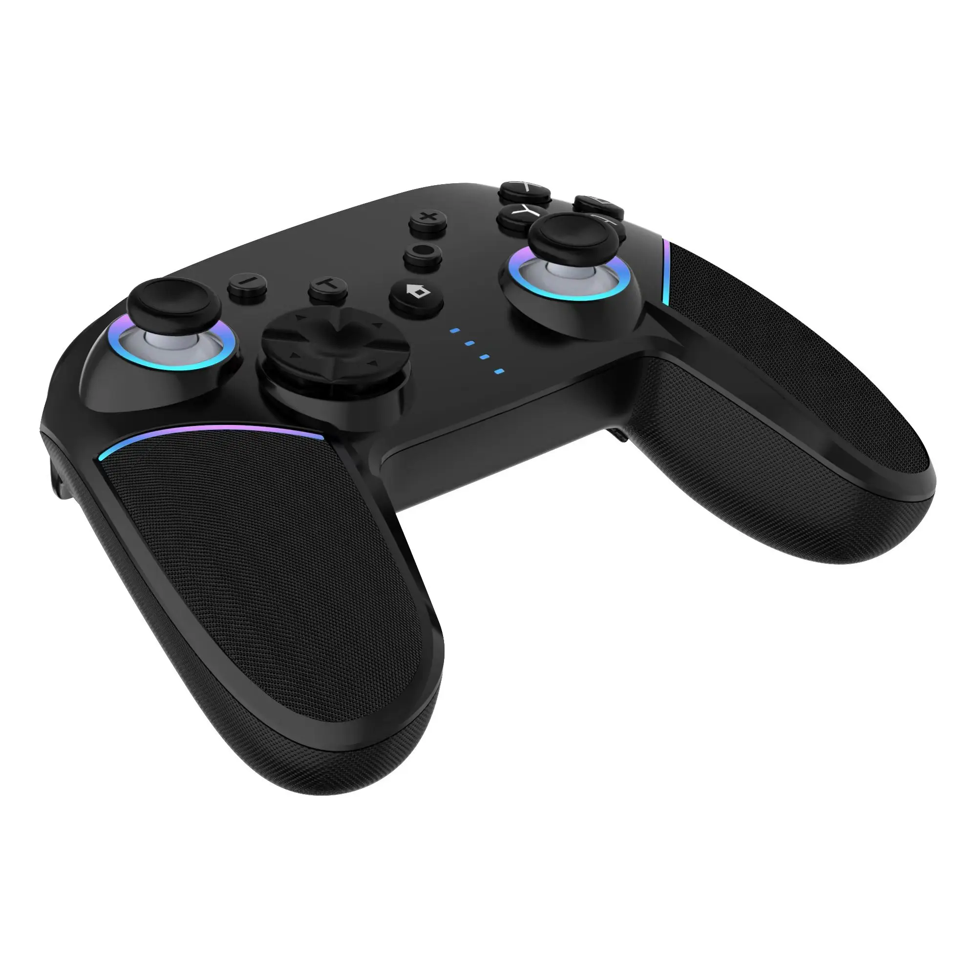 Wireless Six-Axes Game Controller with LED Light Macro Programming for ...