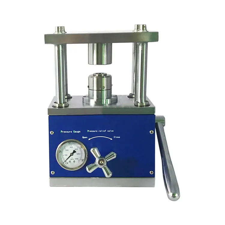 Compact Lab Electric Coin Cell Crimping Machine For Li Half-cell ...