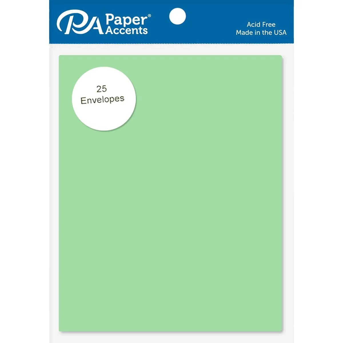 Best Quality Paper Accents Blank Light Green Envelopes 4.38 X 5.75 Pack ...