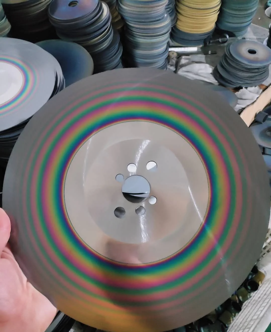 Kinkelder Apollo Julia 7 Color Saw Blade Making Tari Chicken Knife Saw ...